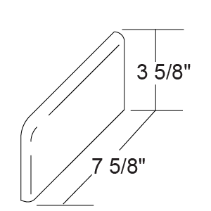 Quarry Tile Base Detail